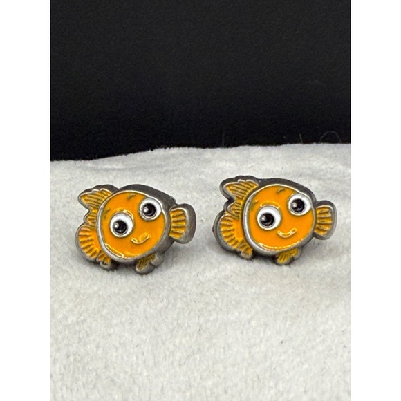 Disney | Jewelry | Vintage Finding Nemo Earrings Pierced Signed Disney ...